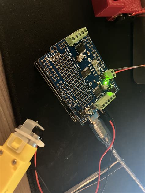 How To Attatch Adafruit Motor Shield To Arduino Not Working Motors Mechanics Power And CNC
