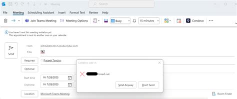 Event Based Add In Onappointmentsend Not Triggering Handler In Outlook Windows · Issue 3549