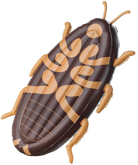 Inflatable Cockroach Pool Float Super Creepy Pool Roach