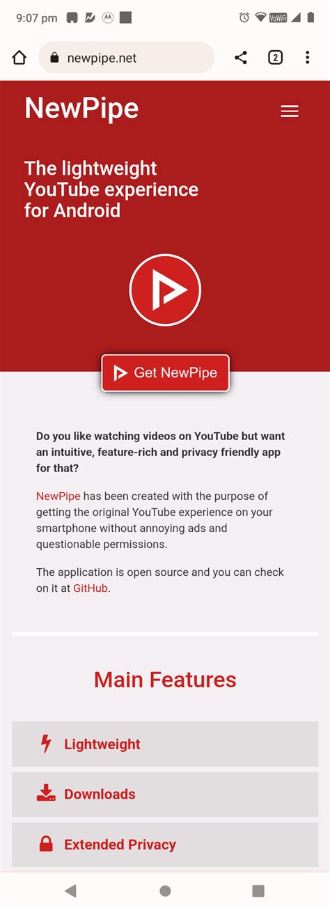 NewPipe Een Lichtgewicht YouTube App Voor Android AllInfo