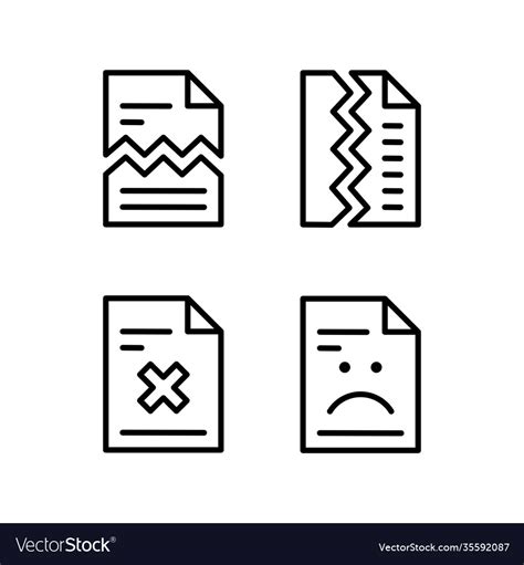 Broken File Icon