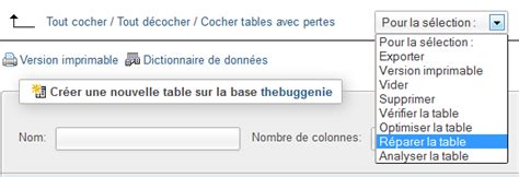 Erreur Mysql Table Is Marked As Crashed And Should Be Repaired