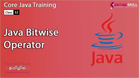 Bitwise Operator In Java In Tamil Beginners To Advanced Level Master