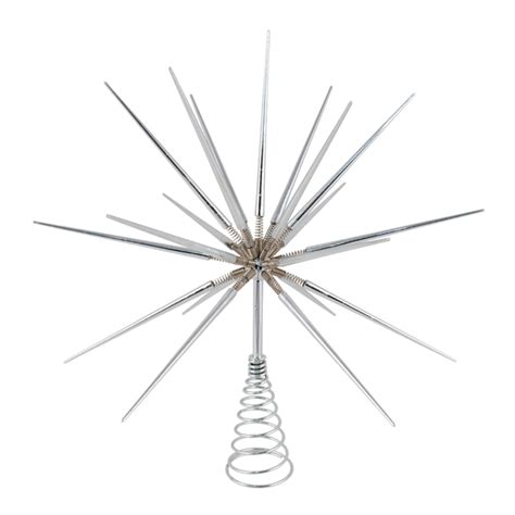 Springburst Tree Topper Silver Tiaro Christmas Cottage