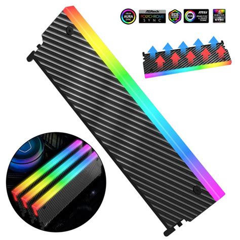 5v 3pin радиатор argb ram для оперативной памяти настольных ПК ddr2