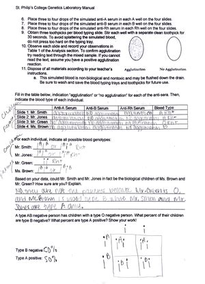 Gentics Lab Notes Allele Genotype Intro BIOL Your Name Probability Theory In