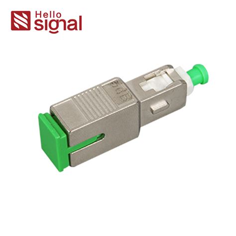SC APC Female To SC APC Male Plug In Fixed Fiber Optical Attenuator DB China Manufacturer