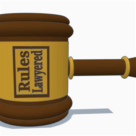 🧑‍⚖️ Mtg Rules Lawyer Deck Box・ Stl File For 3d Printing・cults