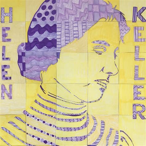 Collaborative Posters Using Monochromatic Patterns Art With Jenny K