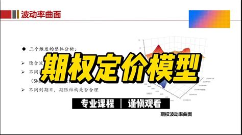 期权定价之教学篇 YouTube