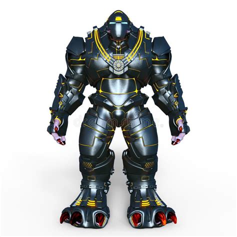 Live Screen Robot Data Key Stock Illustration Illustration Of Crucial Artificial