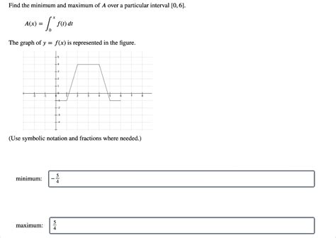Solved Find The Minimum And Maximum Of A Over A Particular Chegg