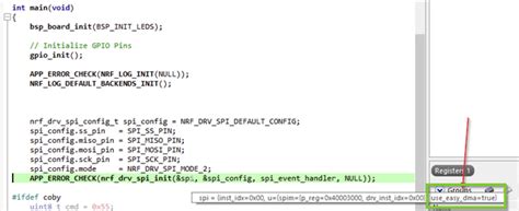 Nrf Sdk How To Disable Dma When Using Spi Nordic Qanda Nordic Devzone Nordic Devzone