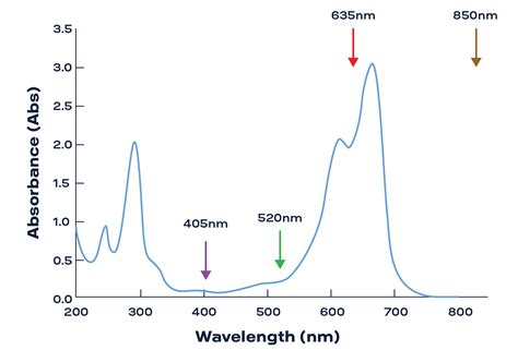 Understanding Absorbance At Specific Wavelengths