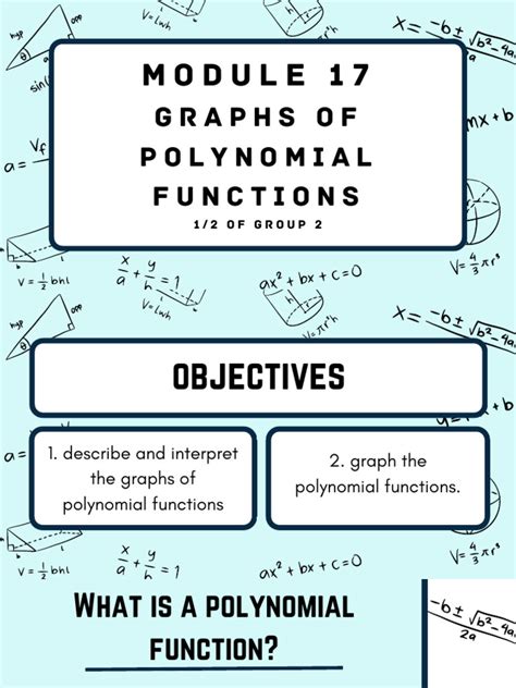 Part 1 Of Group 2 Q2 M17 Pdf Polynomial Function Mathematics
