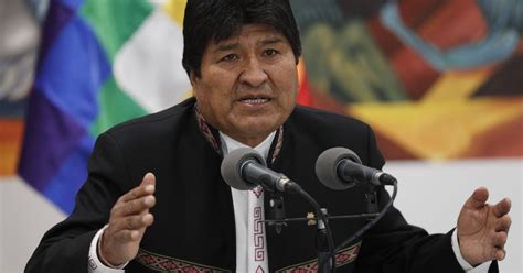 En Su Carta De Renuncia Evo Morales Pidió El Retorno A La Paz Social