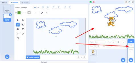 Scratch Basics Episode Deleting A Sprite Adding A Sprite Adding A Backdrop Pinnguaq