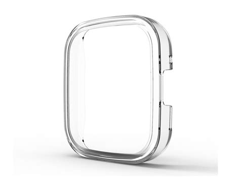 Combo Protector De Pantalla Watch 3 Bumper Vidrio Claer Correa Redmi Lila