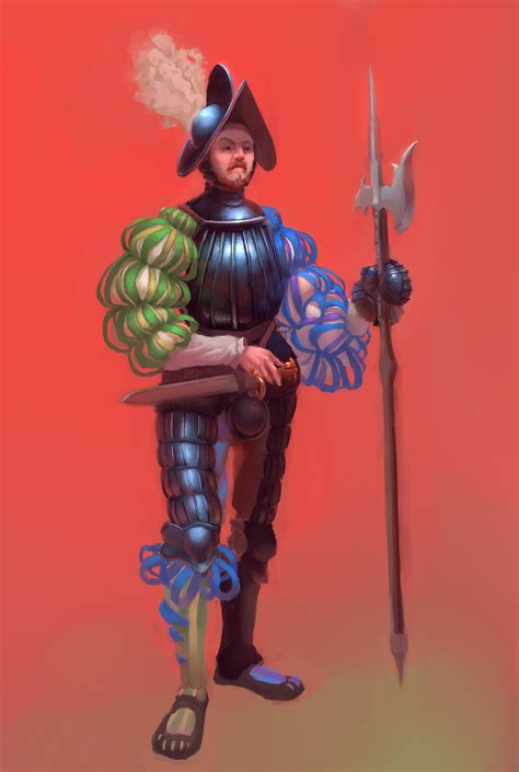 Landsknecht Capitan By Gibr0 On Newgrounds