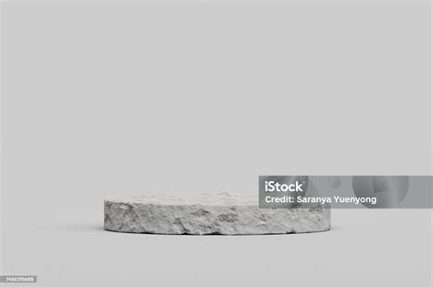 바위 돌 연단 받침대 빈 디스플레이 제품 프리젠 테이션 쇼케이스 모형 추상적 배경 콘크리트 자연 개념 3d 렌더링 생활필수품에