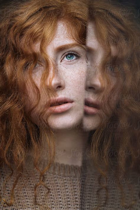 Portrait Of A Beautiful Redhead By Stocksy Contributor Maja Topcagic Stocksy