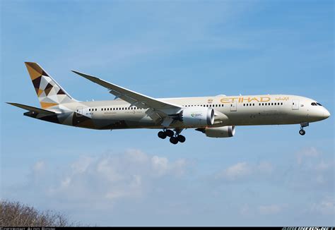 Boeing 787 9 Dreamliner Etihad Airways Aviation Photo 5443443