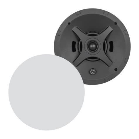 Diffusore da incasso a soffitto 2 vie 60 watt rms driver 4 più 1 dome tweeter
