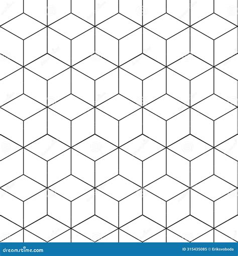 Technologically Seamless Pattern With Thin Lines Abstract Geometric Background Stock