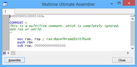 Multiline Ultimate Assembler RaMMicHaeL S Blog