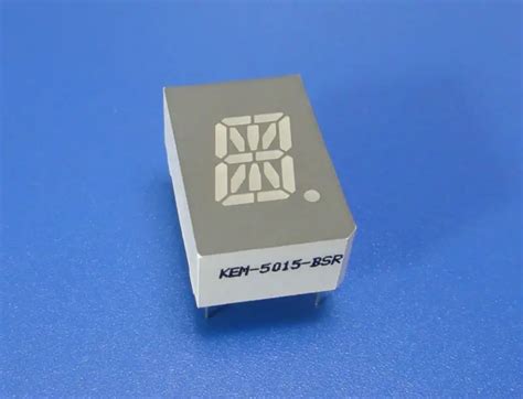 Common Anode Red Color Fys 5013ab Led 16 Segment Display Single Digit