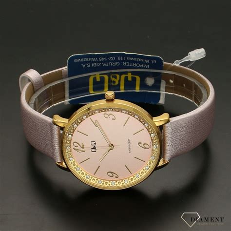 Zegarek Damski Na Pasku Qq Qc09 105 Zegarki Diament Pl
