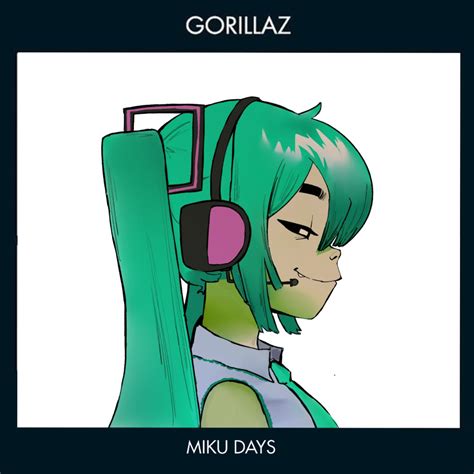 Safebooru 1girl Album Cover Redraw Aqua Hair Aqua Necktie Black Eyes