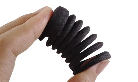 Sls 3d Printed Pp Spring Dyed Black Facfox