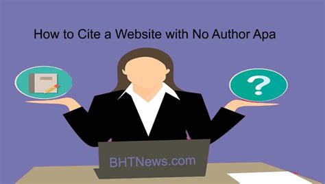 How To Cite A Website With No Author Apa