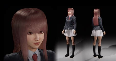 Uniform Girl Characters Unity Asset Store