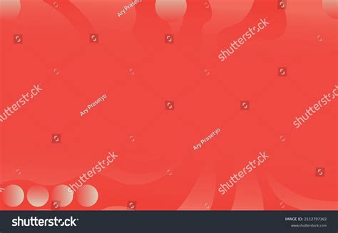 Red Abstract Background Vector Template Copyspace Stock Vector Royalty Free 2112797162