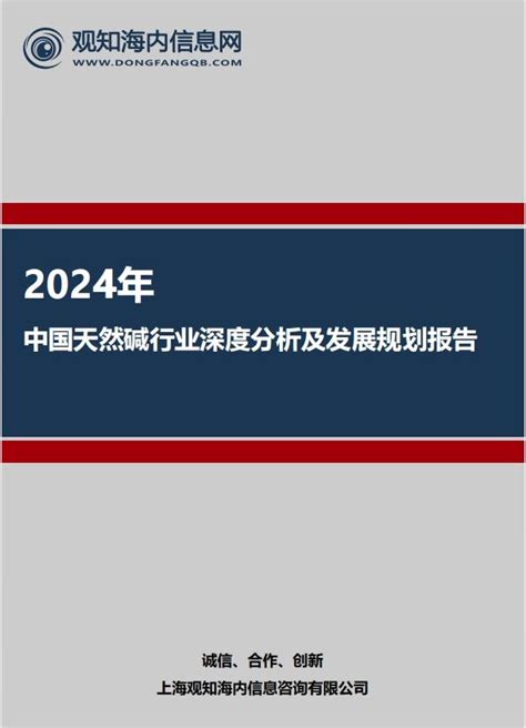 2024年中国天然碱行业深度分析及发展规划报告 观知海内信息网