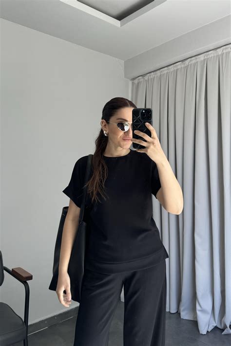 BİSİKLET YAKA MODAL TAKIM 6828