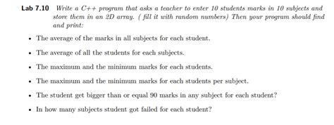 Solved Lab Write A C Program That Asks A Teacher To Chegg Com