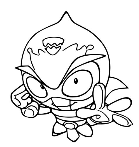 Superzings Coloring Pages Coloring Cool