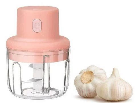 Electric Mini Food Chopper With Usb Charging For Spice Meat Vegetable