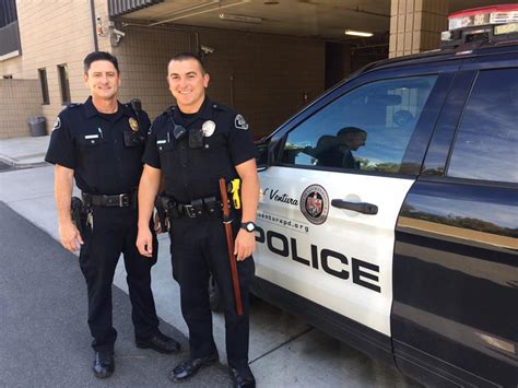 Ventura Police Department Field Training Officer Derek Donswyk And