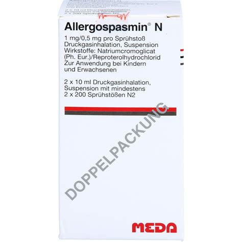 Allergospasmin N Aerosol Dozator 2x10 Ml Eumed