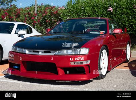 Nissan 240sx S14 Kouki Red Kouki Style Spoiler Compatible With Nissan