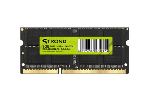 memÓria ram ddr3 sodimm 1333mhz standard strond