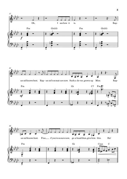 Mother Knows Best Reprise By Glenn Slater Voice Digital Sheet