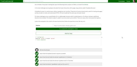 Quality Assurance And Testing With Chai Example Functional Test Failing