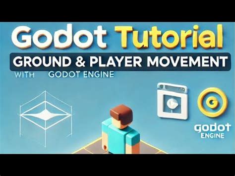 Godot Engine Tutorial: Ground Creation and Player Movement Guide #indiedevguide - YouTube