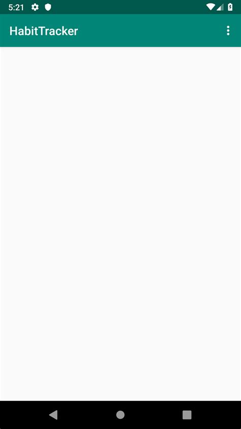 GitHub GiulianaMora Habit Tracker App Ninth Udacity Project Android Basics Data Storage