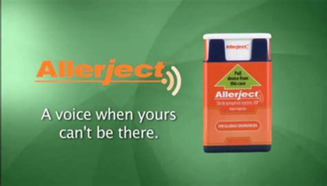 Cnw Allerject™ Canadas First Talking Epinephrine Auto Injector